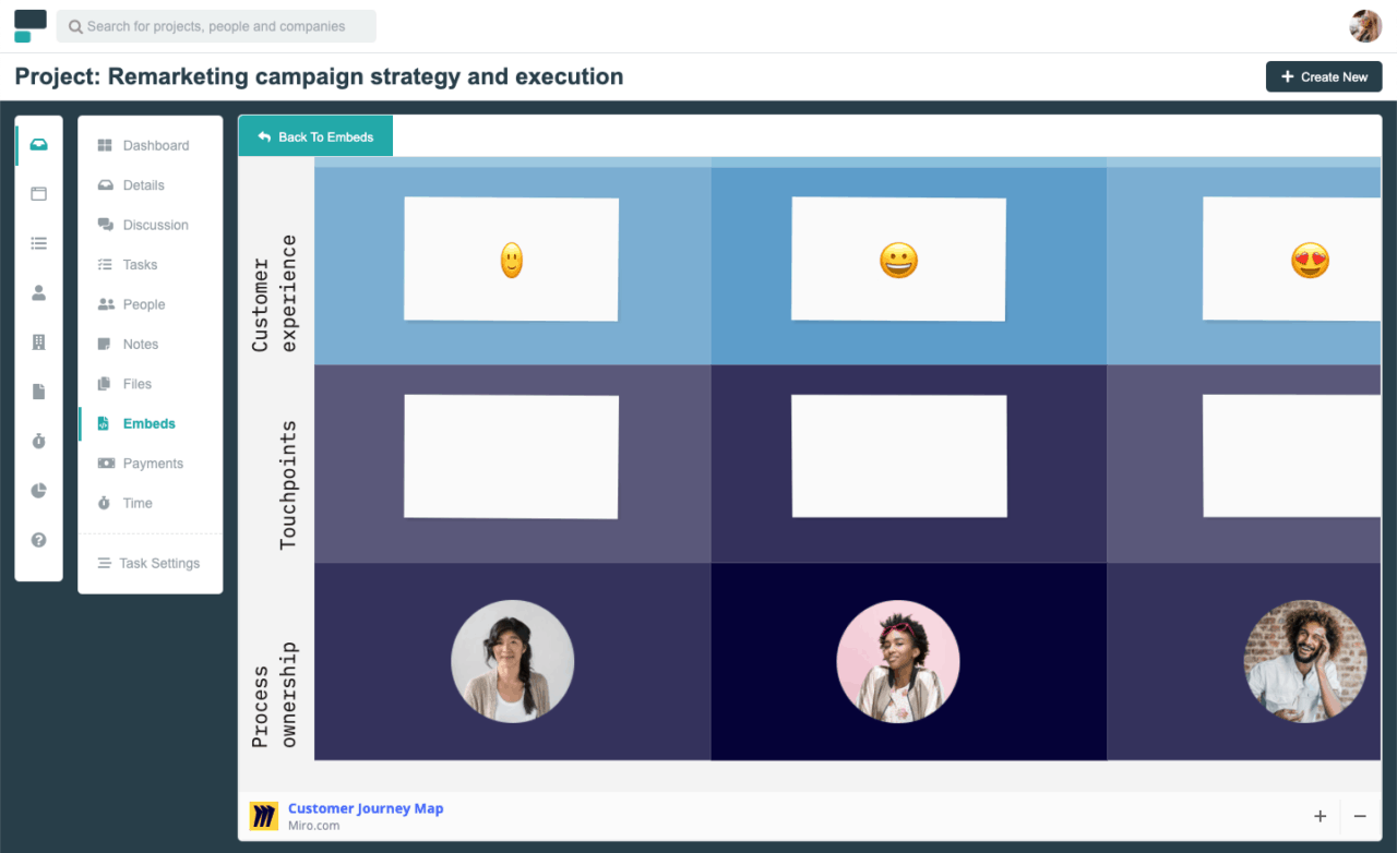 Project.co & Miro Integration